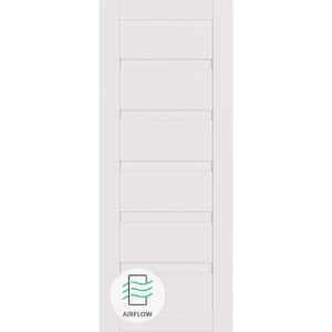 Belldinni Louver N 36 in. х 96 in. No Bore Gray Oak Solid Composite ...