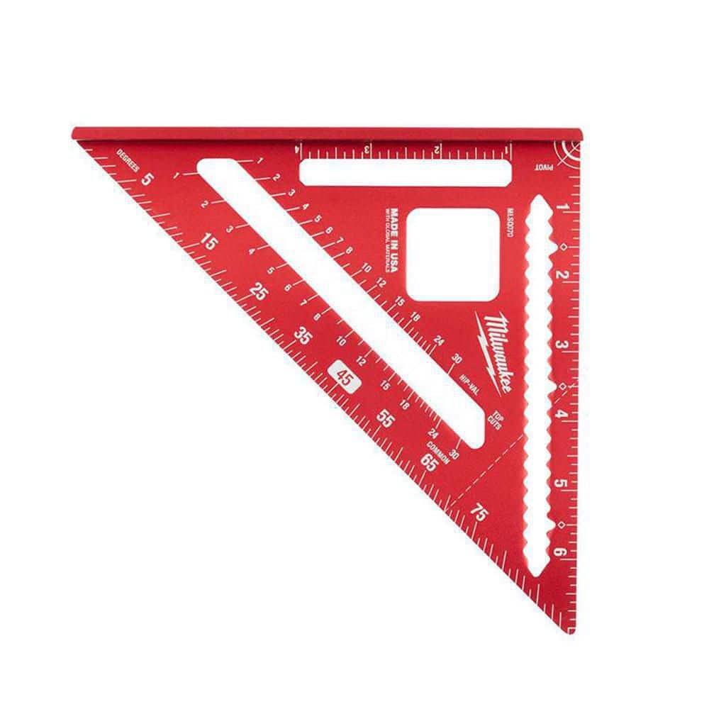 Milwaukee 7 in. Rafter Square (2-Pack) MLSQ070G - The Home Depot