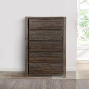Have a question about Benjara 18 in. Cherry Oak Brown 6-Drawer Wooden ...