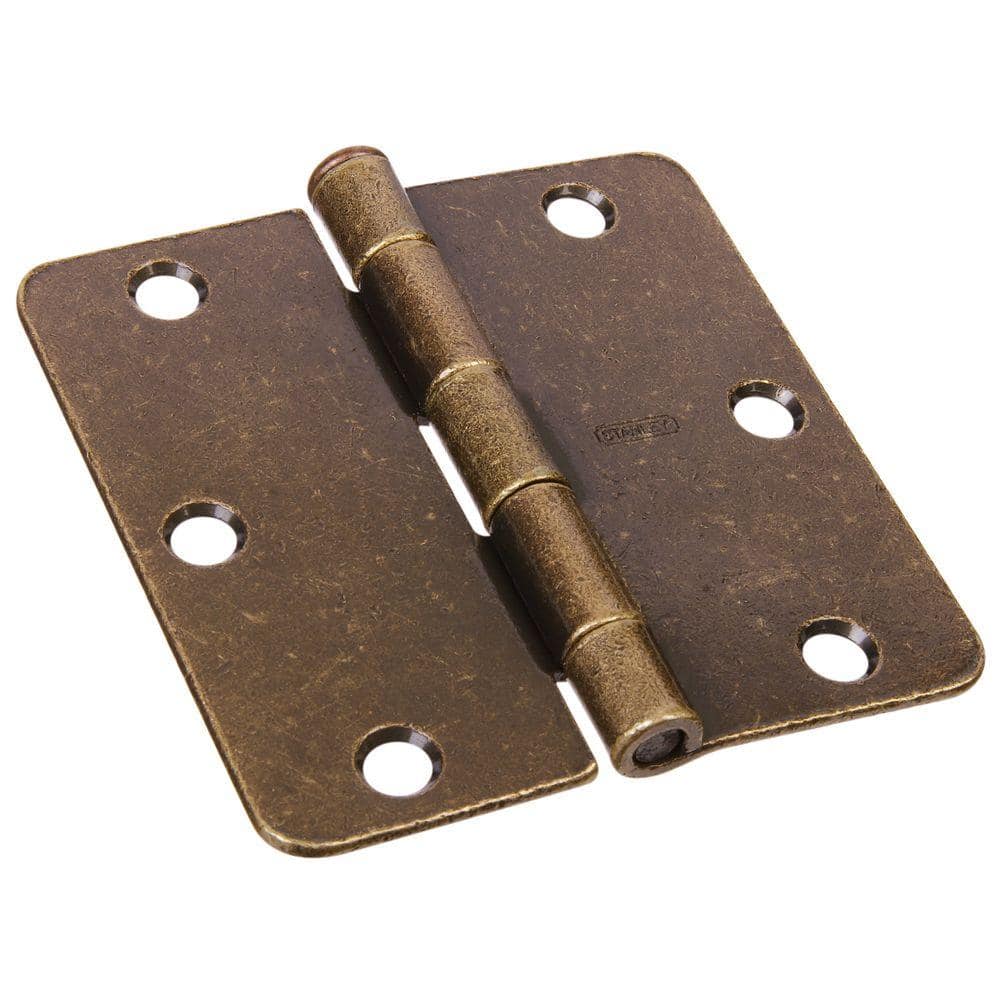 Stanley-National Hardware 3-1/2 in. Distressed Antique Bronze Door ...