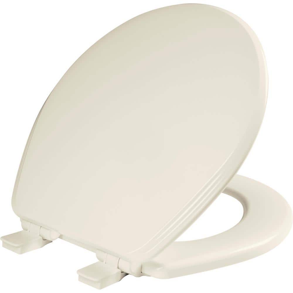 BEMIS Ashland Round Soft-Close Easy-Clean Never-Loosens Enameled Wood ...