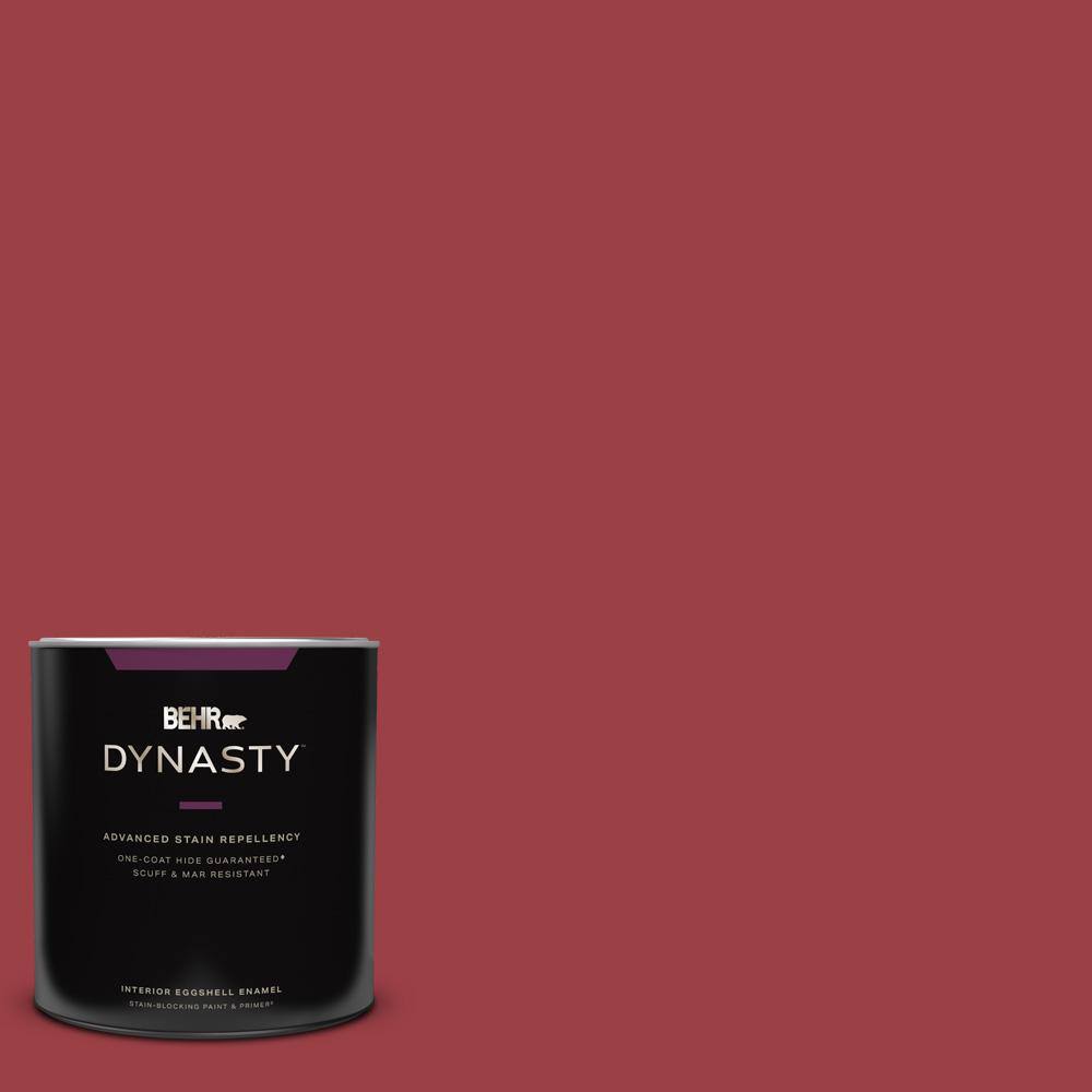 Have a question about BEHR DYNASTY 1 qt. #QE-06 Reddest Red Eggshell ...