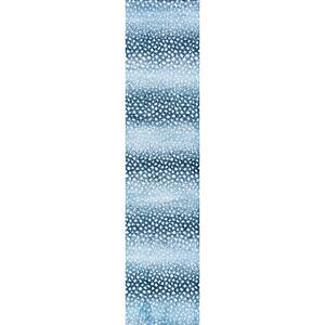 JONATHAN Y Antelope Blue/Cream 8 ft. x 10 ft. Modern Animal Print Area ...