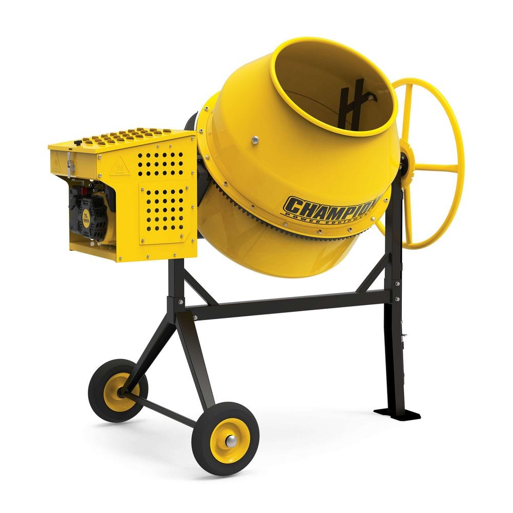 Champion Power Equipment 8.8 cu. ft. 79 cc Gas Heavy-Duty Concrete ...