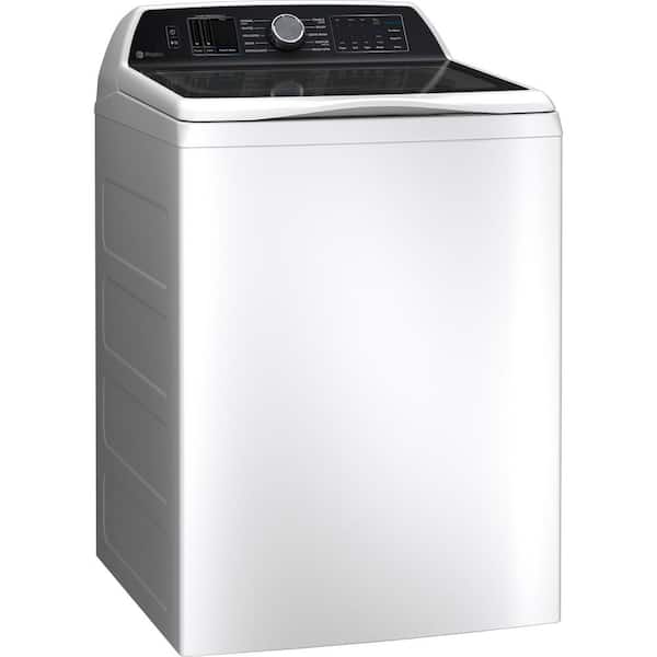 GE Profile 5.3 cu. ft. High-Efficiency Smart Top Load Washer in Diamond ...
