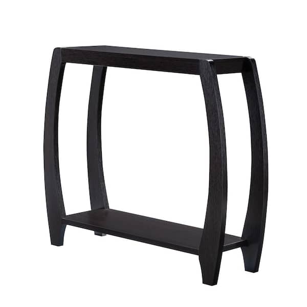 Furniture of America Taylor 38 in. Espresso Standard Rectangle Console ...