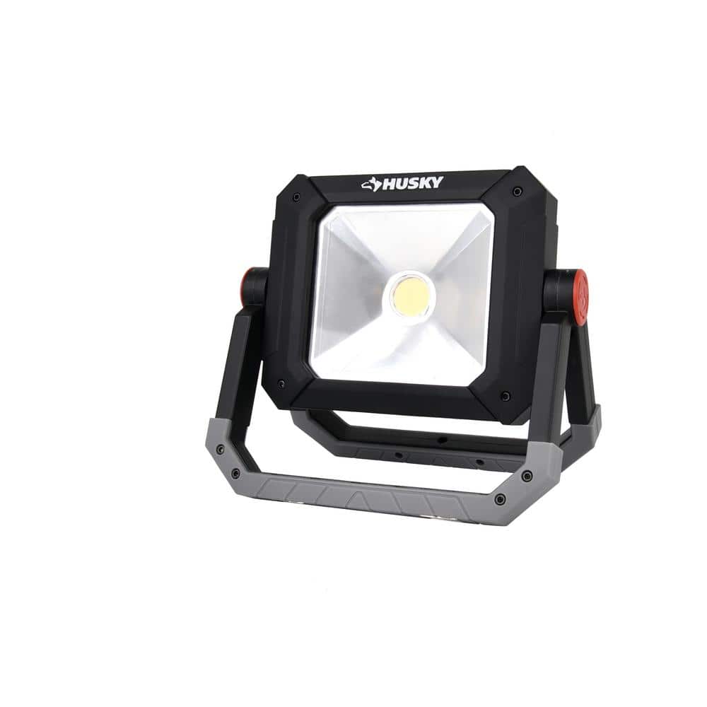 Husky 2000 Lumens Rechargeable LED Work Light EL2206 - The Home Depot