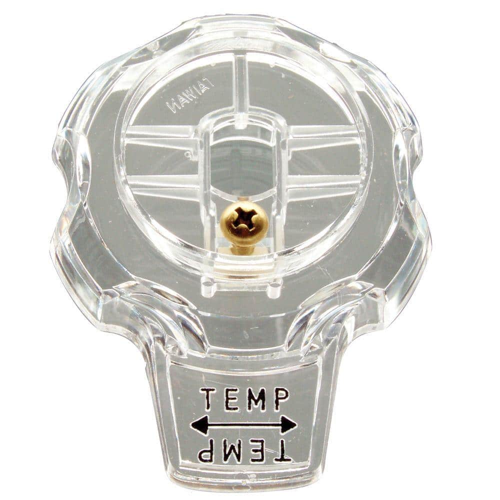 DANCO Tub & Shower Handle for Mixet in Clear Acrylic 88202 - The Home Depot