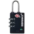 Brinks 1 in. (25 mm) Zinc Resettable Combination Lock 175-25104