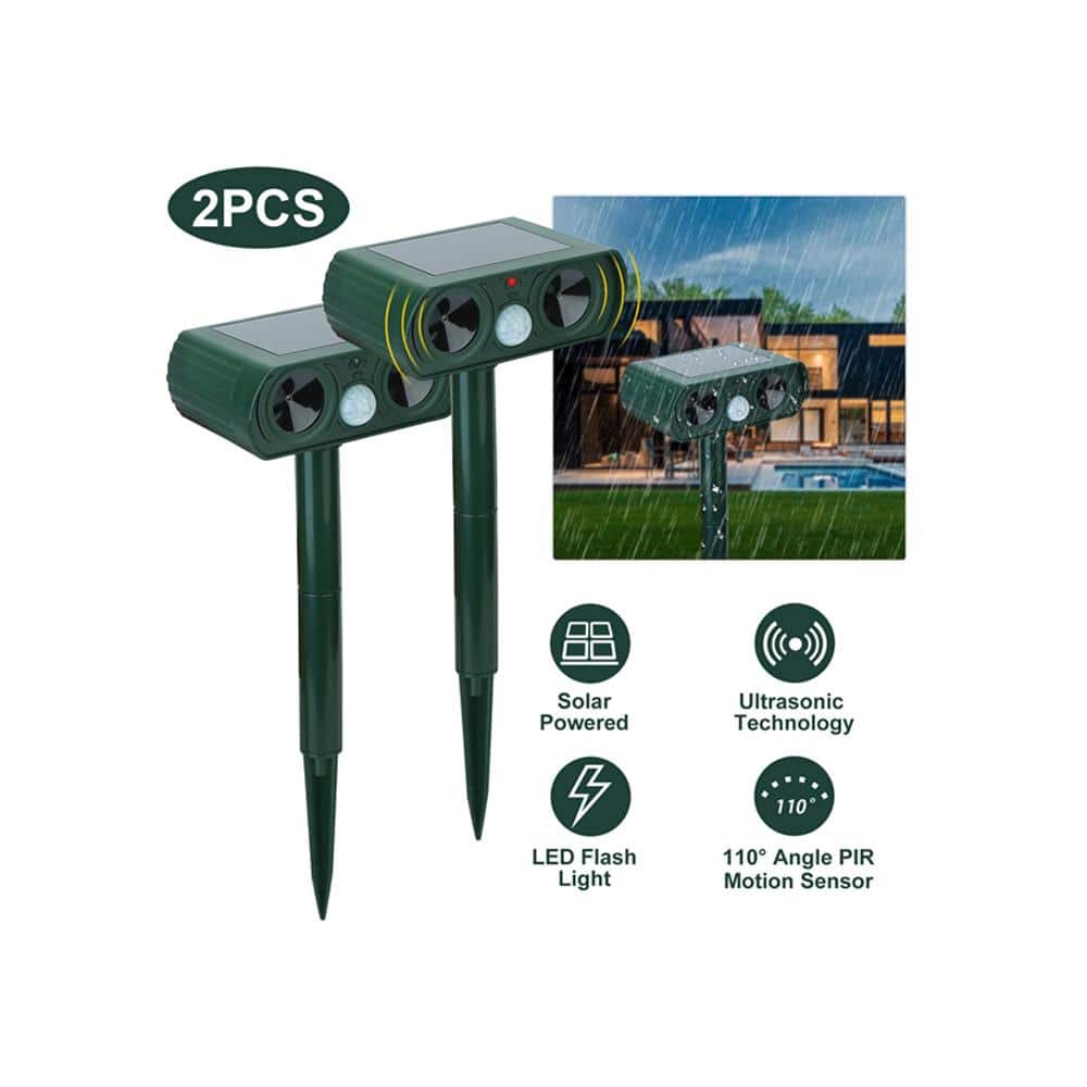 ITOPFOX Motion Sensor Repeller Outdoor Ultrasonic for Deer Raccoon Cat ...