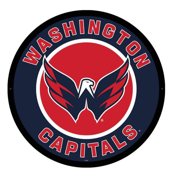 Evergreen Washington Capitals Round 23 in. Plug-in LED Lighted Sign ...