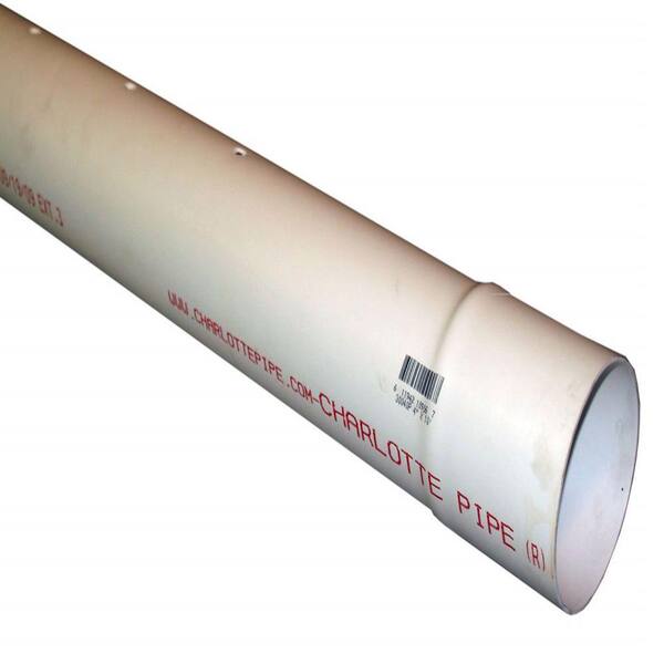 Reviews for Charlotte Pipe 4 in. x 10 ft. PVC 2729 Perforated Pipe | Pg ...