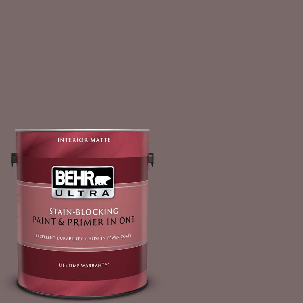 BEHR ULTRA 1 gal. Home Decorators Collection #HDC-NT-26 Muscatel Matte ...