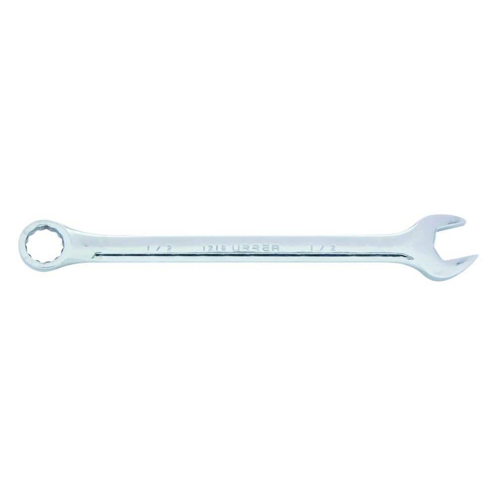 URREA 13/16 in. 12 Point Combination Chrome Wrench 1226 - The Home Depot