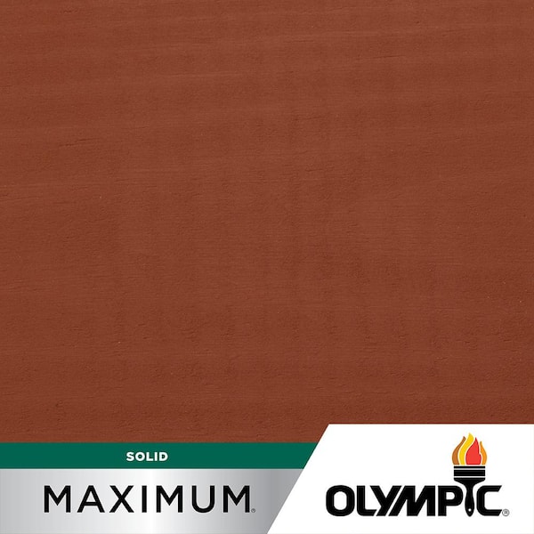 Olympic Maximum 1 gal. SC-1011 California Rustic Solid Color Exterior ...