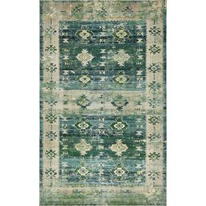 Unique Loom Monterey Empire Green 8 ft. x 10 ft. Area Rug 3139917 - The ...