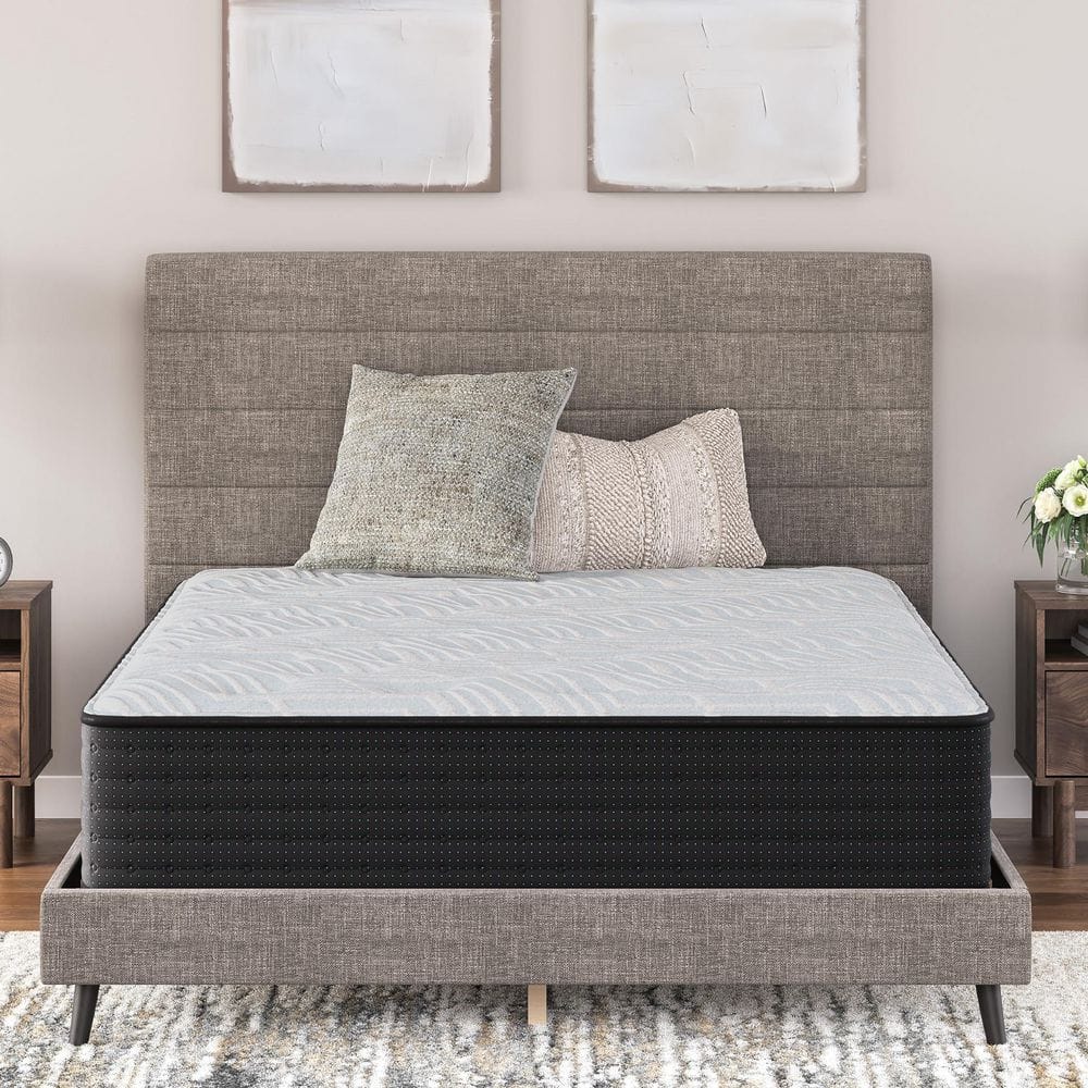 Signature DESIGN BY ASHLEY Palisades Plush King Plush Hybrid 14 in. Bed ...