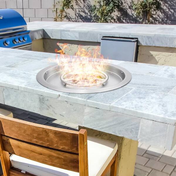 Stainless Steel Fire Pit Pan Fire Pit Burner Pan Kit Buy Online | UK