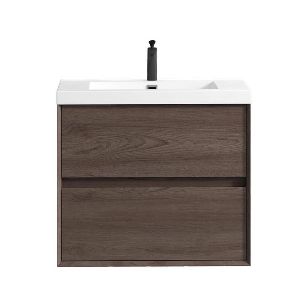 BV Better Vanity Kingdee 36 in. W x 20 in. D x 26 in. H Single Sink ...