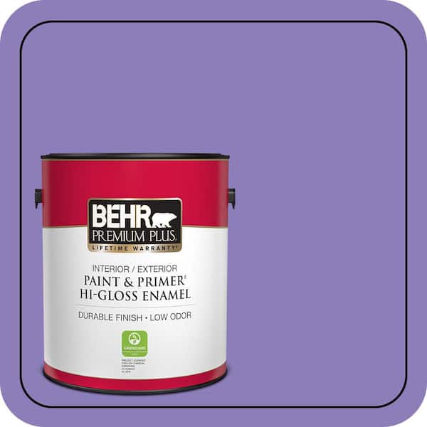 BEHR PREMIUM PLUS 1 gal. #P560-5 Unimaginable Hi-Gloss Enamel Interior ...