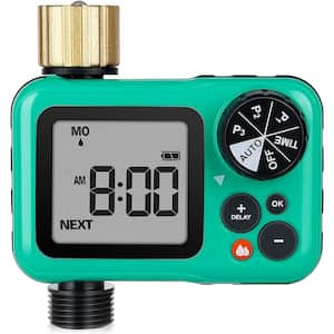 Cubilan Sprinkler Timer, Programmable Water Timer for Garden Hose ...