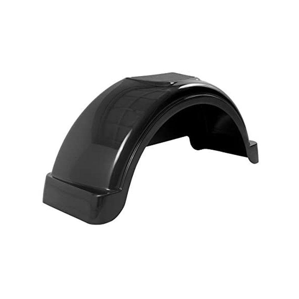 Fulton Heavy Duty HDPE Plastic Trailer Fender, Fits 14 in. Tire Size ...