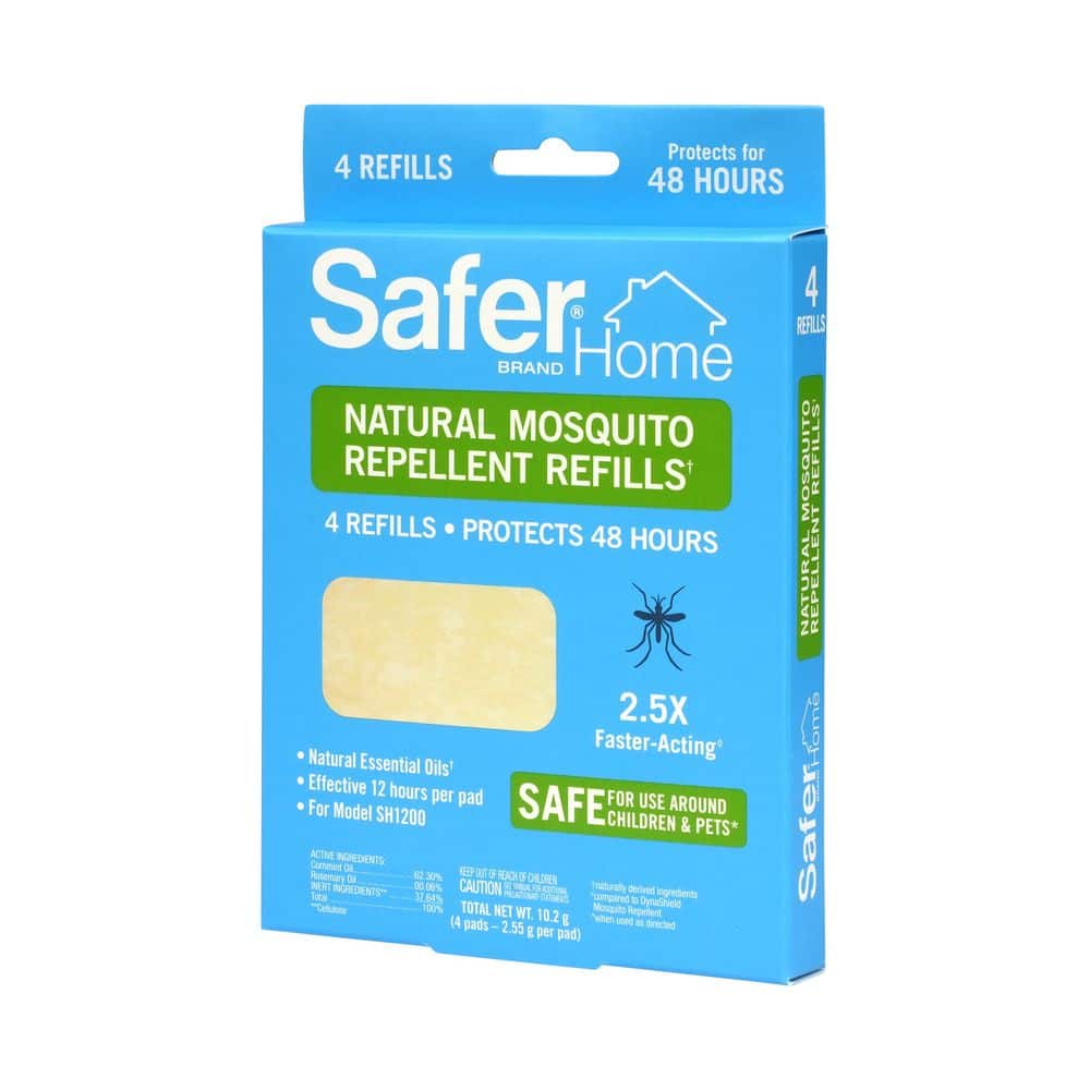Safer Brand Indoor/Outdoor Mosquito Repellent Lantern Refills (4-Pack ...