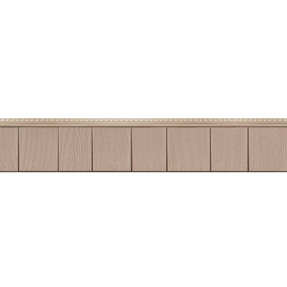 Grayne 8-1/2 in. x 60-3/4 in. Harvest Shade Engineered Rigid PVC ...