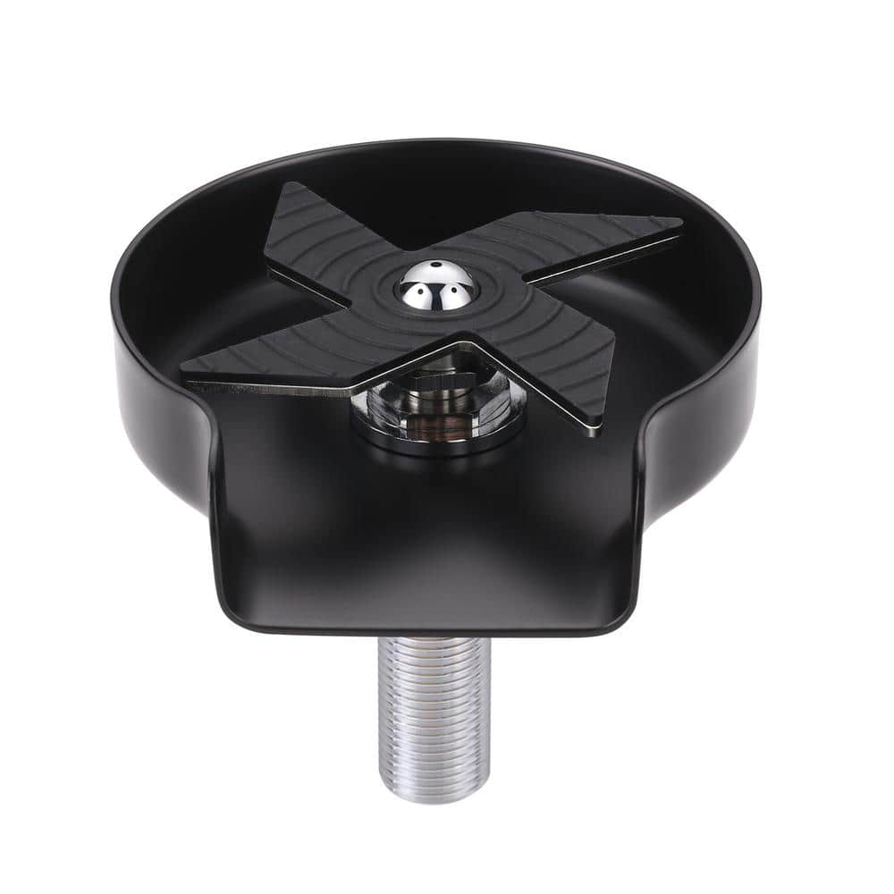 ALEASHA Kitchen Sink Glass Rinser in Black AL-6G12B - The Home Depot