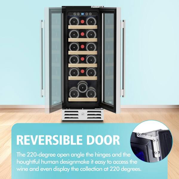 12 built in wine cooler store