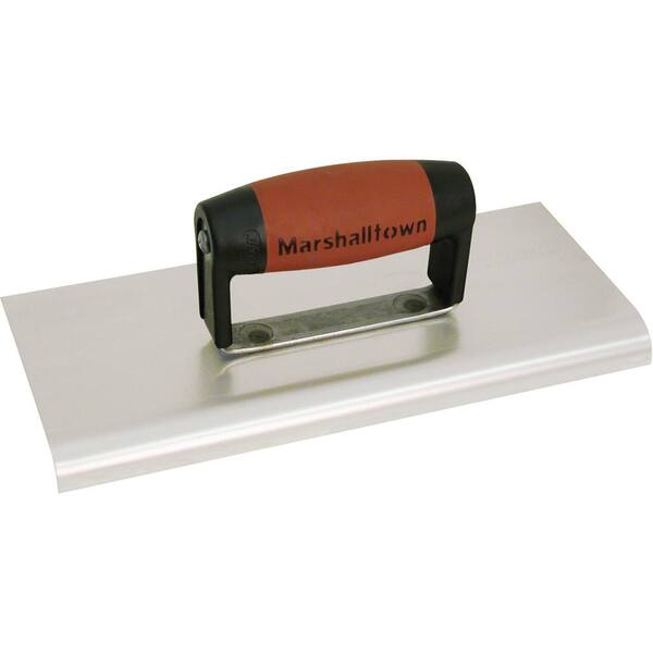 MARSHALLTOWN 10 in. x 4 in. Stainless Steel Edger with 3/8 in. Radius ...