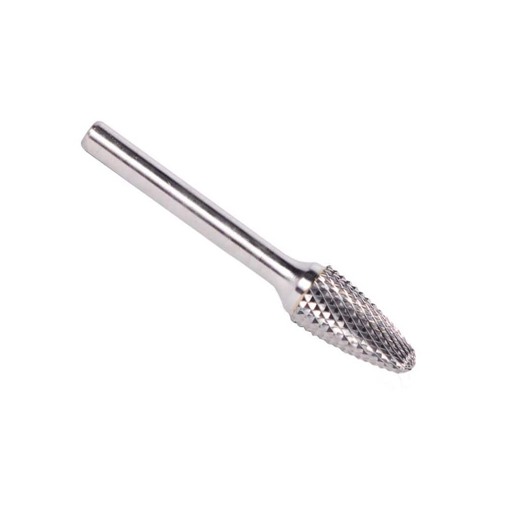 Drill America 1/4 in. x 5/8 in. Tree Radius End Solid Carbide Burr ...