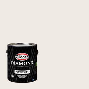 Glidden Premium 5 gal. PPG1075-1 Linen Ruffle Semi-Gloss Exterior Latex ...