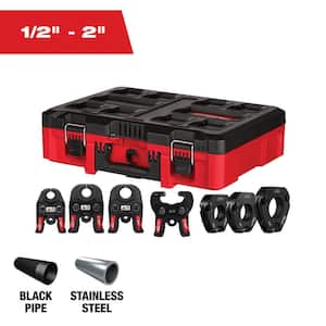 Milwaukee 2-1/2 in. - 4 in. NIBCO Press Ring Kit for M18 FORCE LOGIC ...