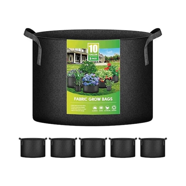 Smart Pot 30 Gal. Fabric Dirt Planter Flower Pot Soft Sided Container ...