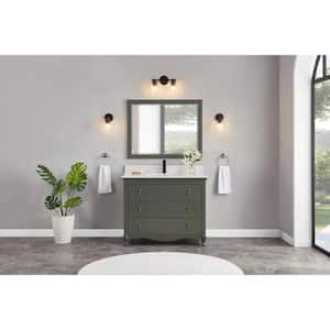 Legion Furniture WS2512-48-DW 48 in. Single Sink Sink Vanity Dreamy White Bath Vanity with White ...