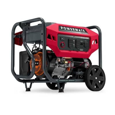 Powermate PM1200i 1,200-Watt Recoil Start Gasoline Powered Inverter ...
