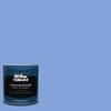 BEHR ULTRA 1 qt. #P530-4 Periwinkle Satin Enamel Exterior Paint ...