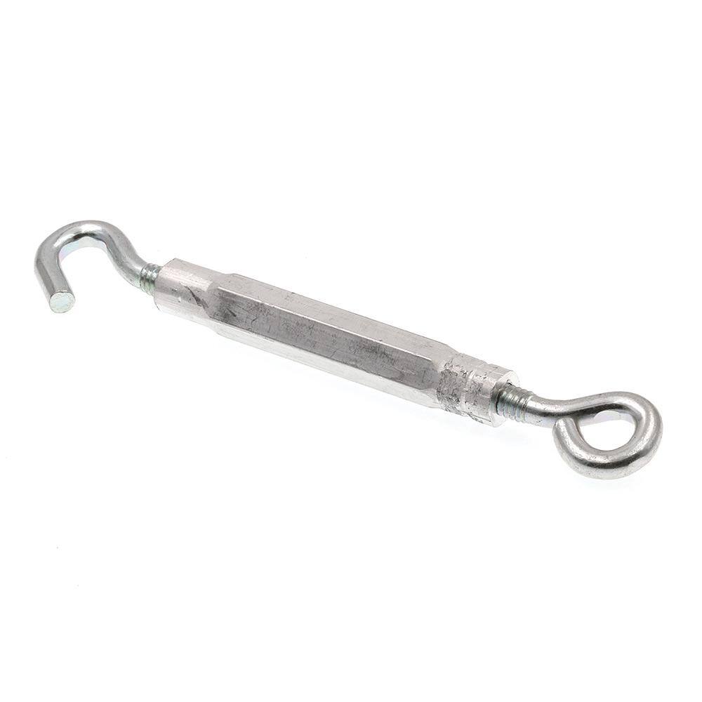 Prime-Line 1/4 in. x 7-5/8 in. Zinc Plated Steel and Aluminum Eye-To ...