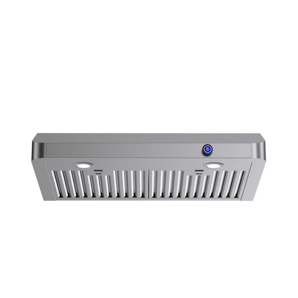 Reviews for Throes 30 in. 600 CFM Ducted Under Cabinet Range Hood in ...