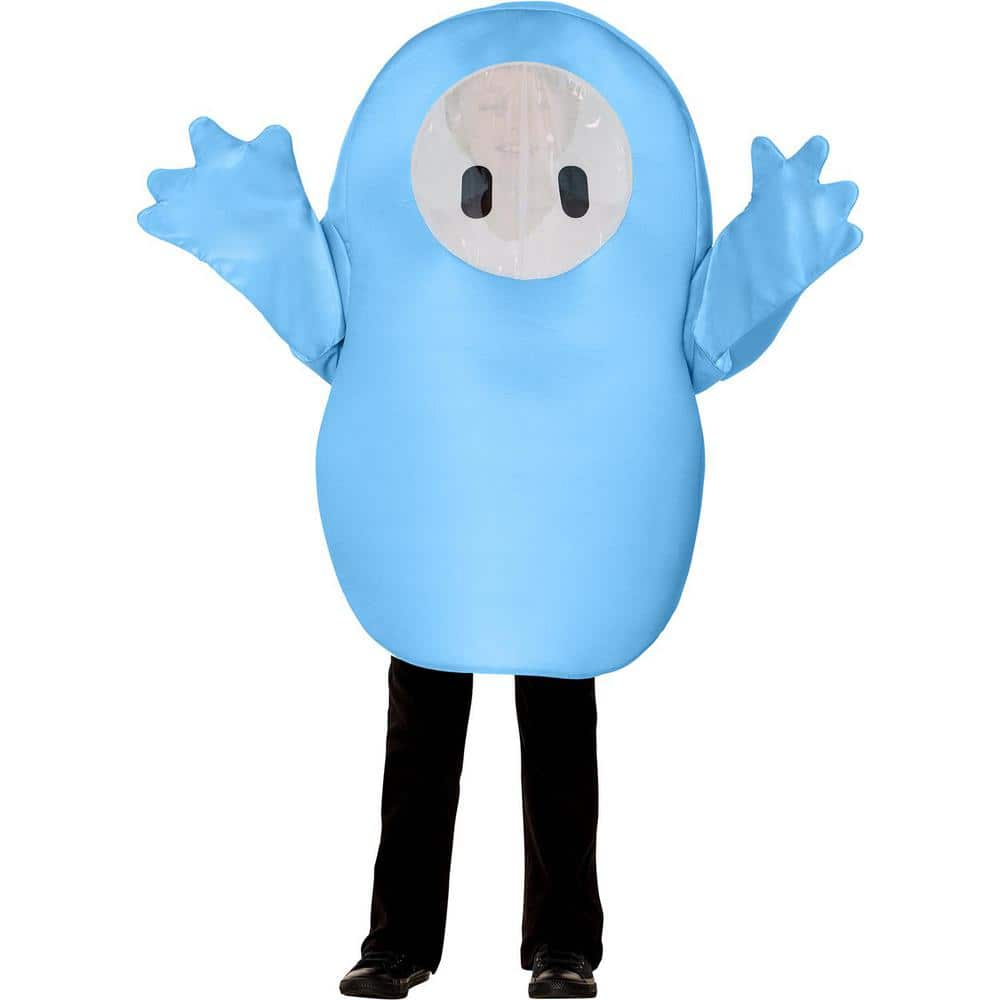 Fun World Kids Fall Guys Blue Polyester Tunic Blue Costume - Fits up to ...