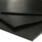 Rubber-Cal EPDM Rubber Sheet- 1/4 in. Thick x 2 in. Width x 36 in ...