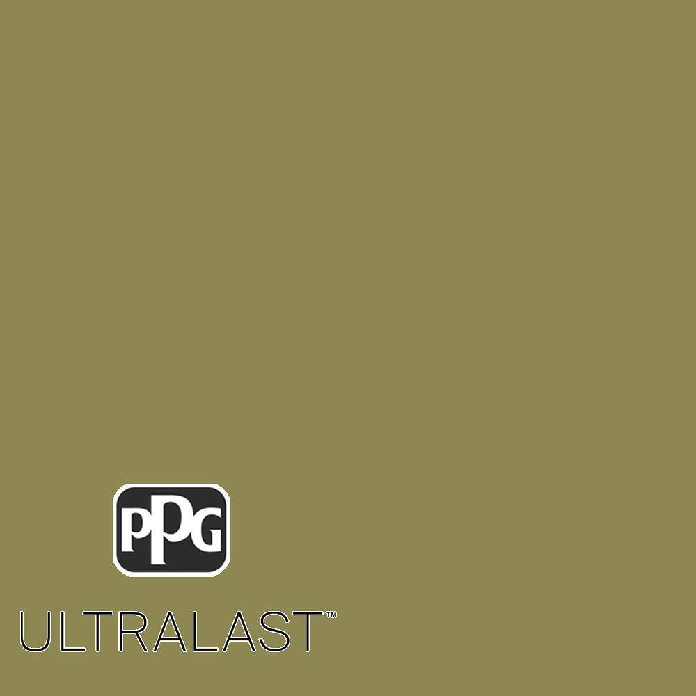 PPG UltraLast 1 gal. PPG1114-6 Bronze Green Eggshell Interior Paint and ...