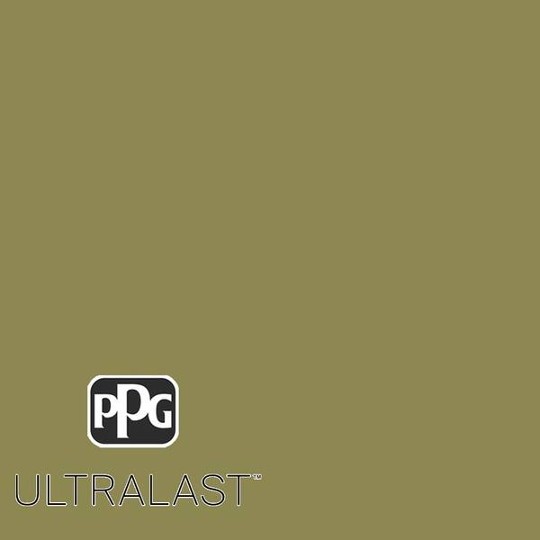 PPG UltraLast 1 gal. PPG1114-6 Bronze Green Eggshell Interior Paint and ...