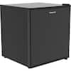 Honeywell 1.6 cu. ft. Compact Refrigerator in Black with Freezer H16MRB ...