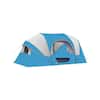 Zeus & Ruta 14 ft. x 11 ft. Lake Blue 10-Person Canopy Portable Camping ...