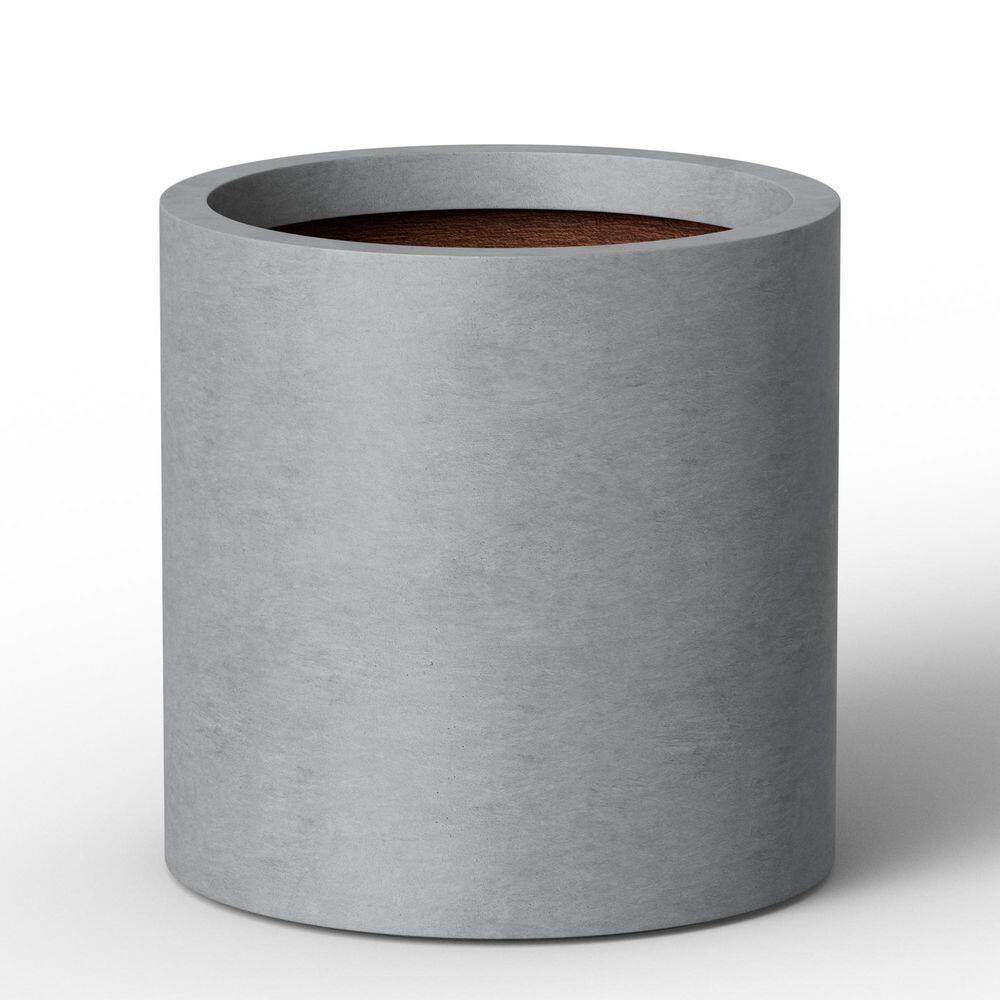 DurX-litecrete Enhanced Interior 15.5in. x 15.5in. Concrete Gray Tall ...