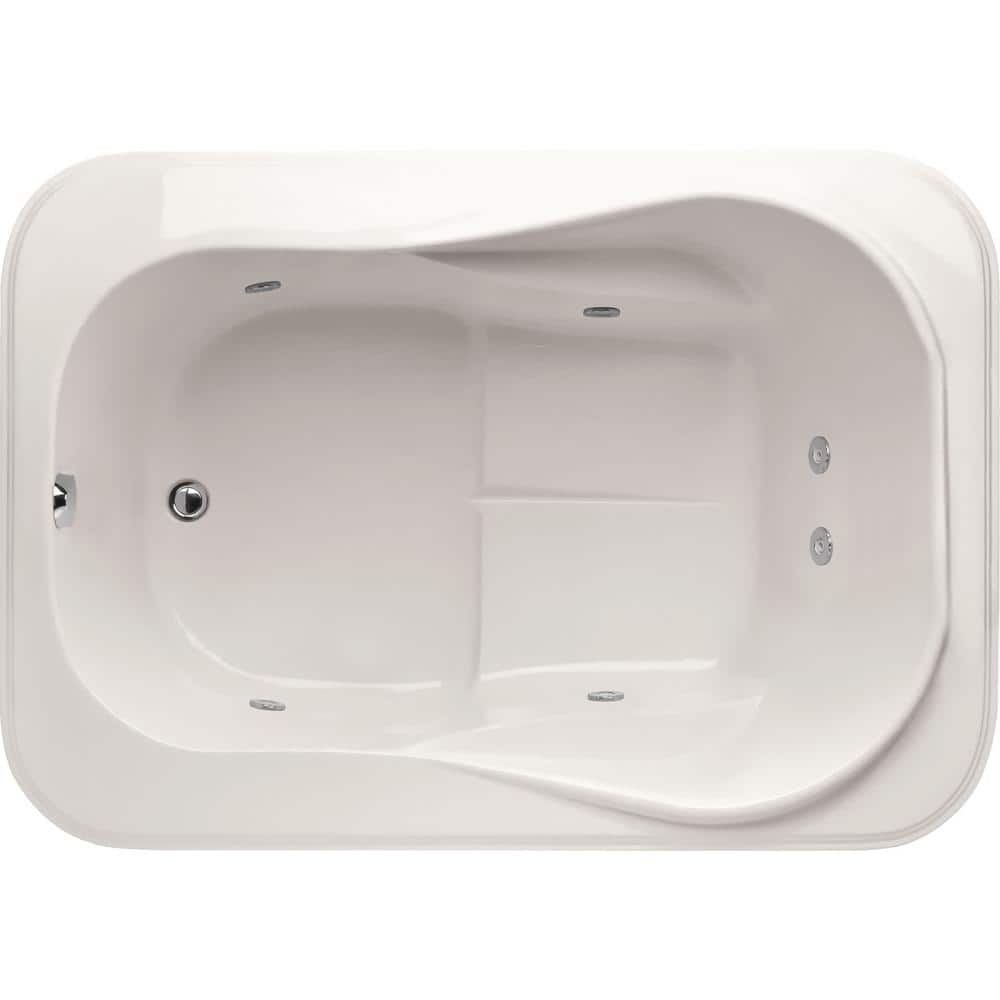 Hydro Systems Cassi 60 in. W. x 42 in. Rectangular Drop-In Combination ...