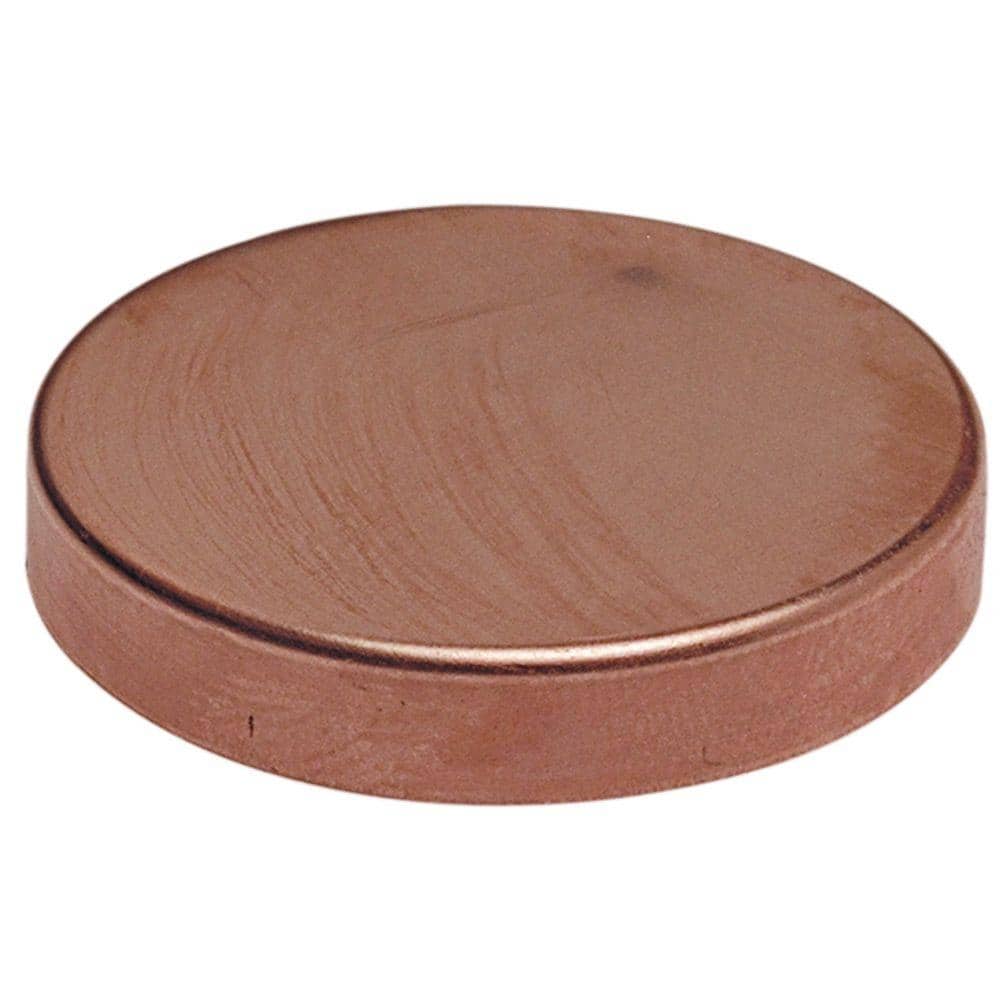 Everbilt 1-1/2 in. Copper Test Cap Fitting C917BHD112 - The Home Depot