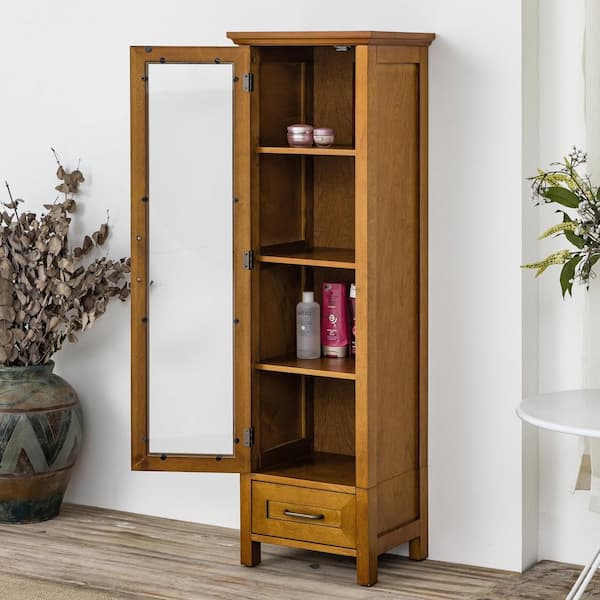 Oak linen tower store